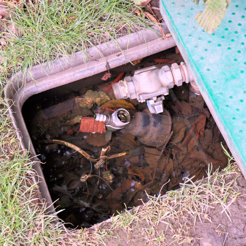 Where is my water meter & water shut off valve located?