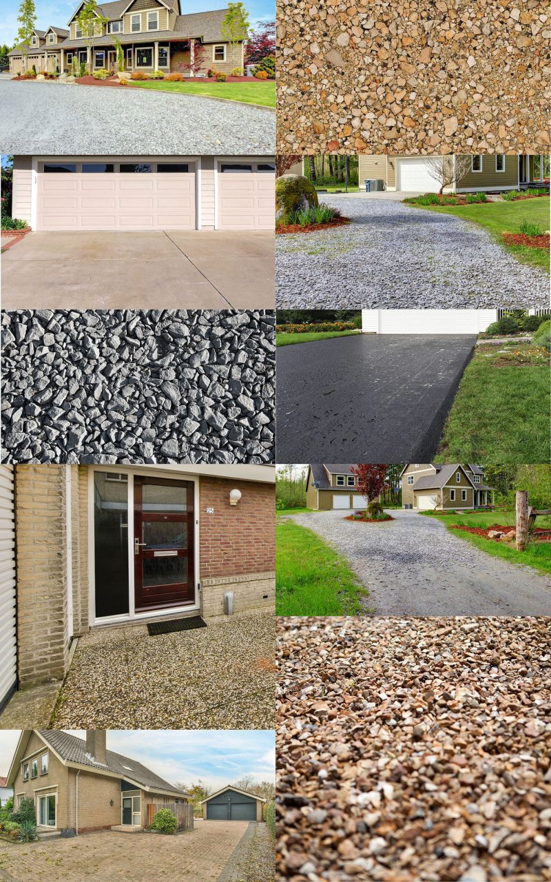 Road & Driveway Surface Layer Construction Materials Choices